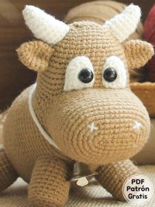 Lindo Mia Vaca Amigurumi Patrones Faciles Gratis PDF