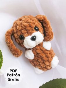 Llaveros Amigurumi Perro Lindo PDF Patrones Gratis
